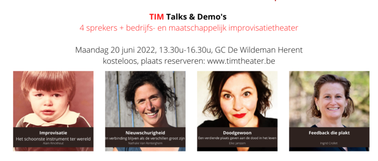 TIM Theater | Improvisatietheater | Bedrijfstheater | Theater